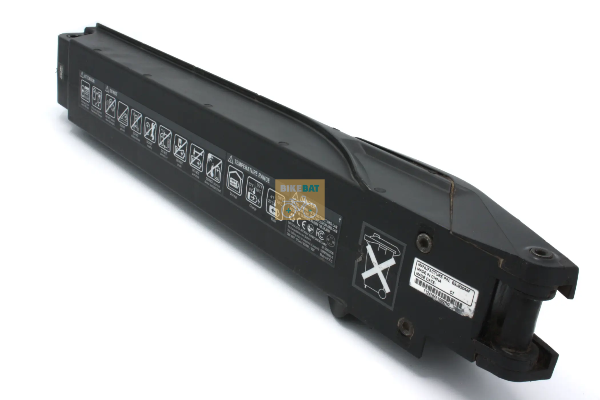 Specialized SBC-B07 36V fietsbatterij laten herstellen door Bikebat